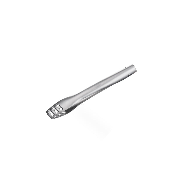 Chef Inox Slotted Tip Tongs Stainless Steel Satin Finish 290mm | Tomkin ...