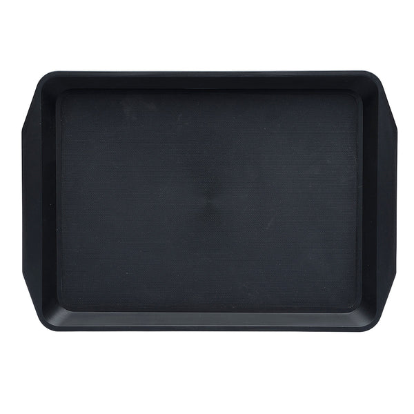 Chef Inox Chef Inox Rect Bar Tray Non Slip PP Black 430x300x30mm ...