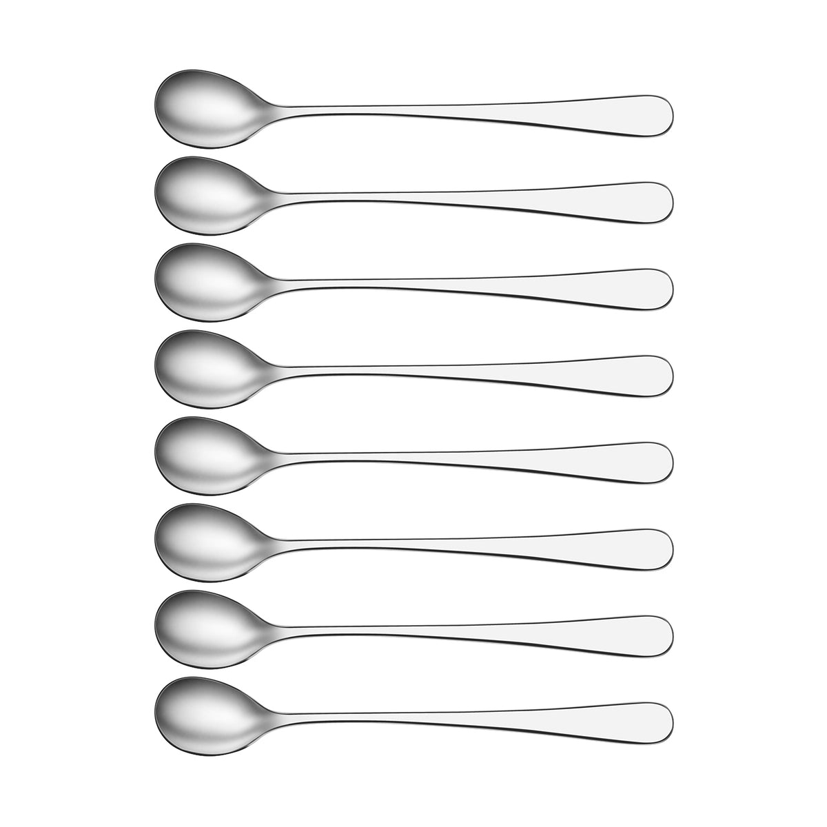 Tablekraft Florence Soda Spoon Set 8pc | Tomkin Australia