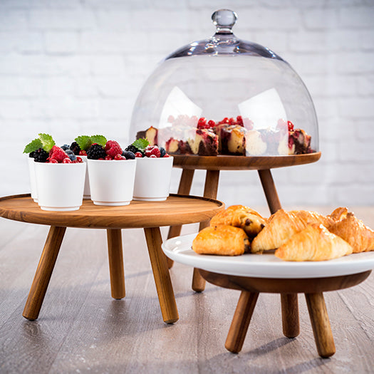 APS Round Buffet Stand 305x200mm | Tomkin Australia Hospitality Supplies