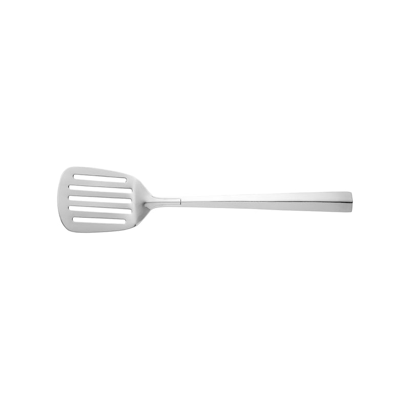 Chef Inox Serve Slotted Turner Stainless Steel 350mm | Tomkin Australia