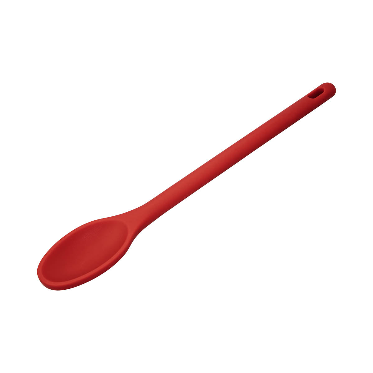 Chef Inox Mixing Spoon High Heat Nylon Red 410mm | Tomkin Australia