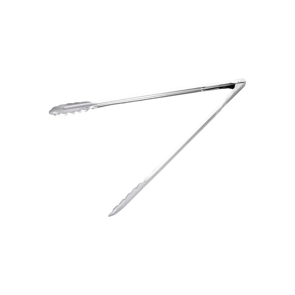 Chef Inox Utility Spring Tong Stainless Steel 400mm | Tomkin Australia