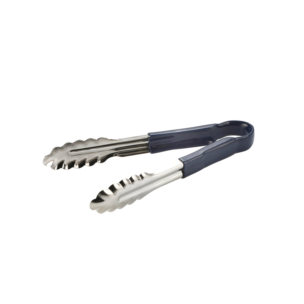 Chef Inox Essentials Tong Stainless Steel Blue Handle 230mm | Tomkin ...