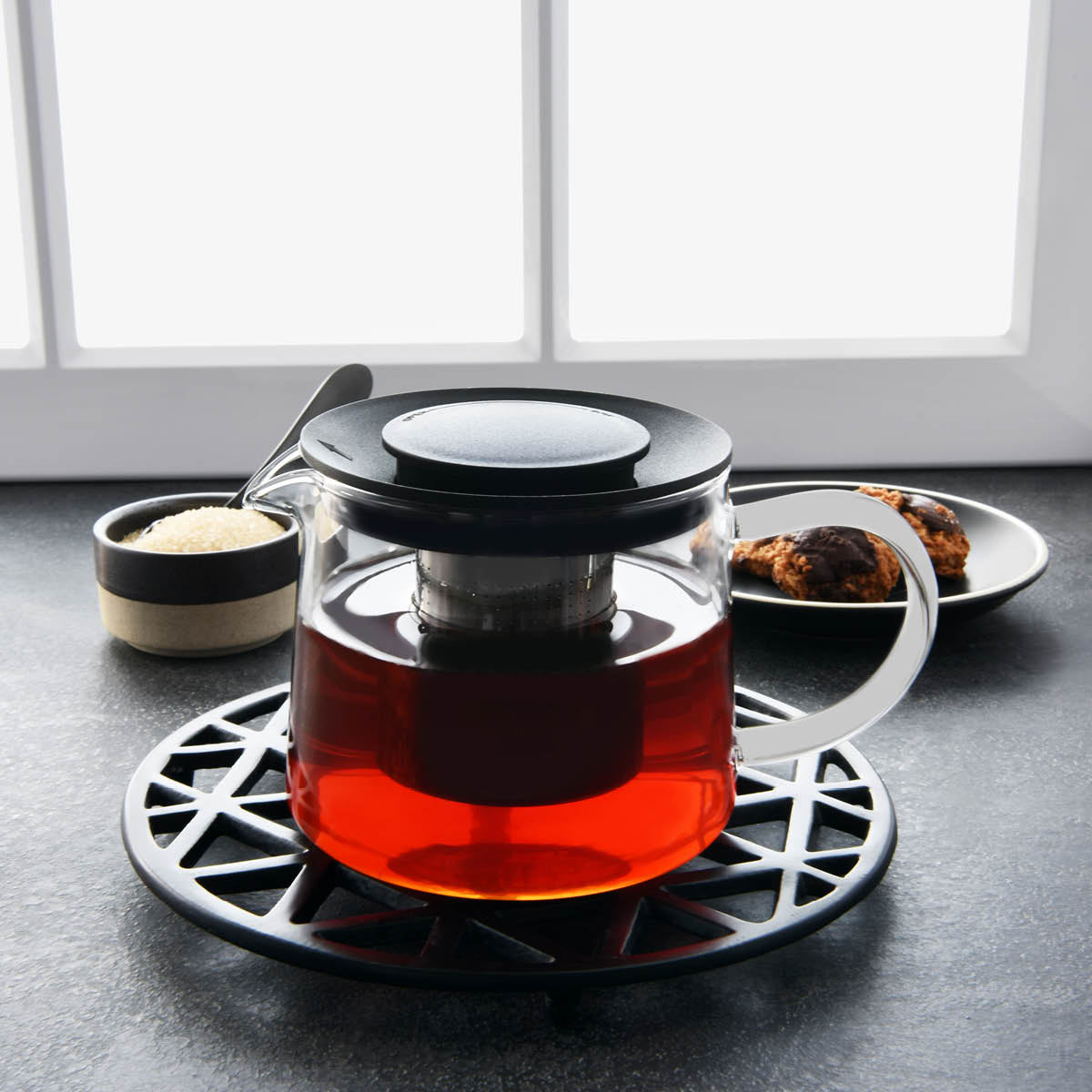 Brew Infusion Teapot With Pp Lid 600ml | Tomkin Australia