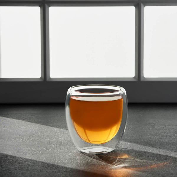 Brew Infusion Double Wall Glass 220ml 2pc Set | Tomkin Australia
