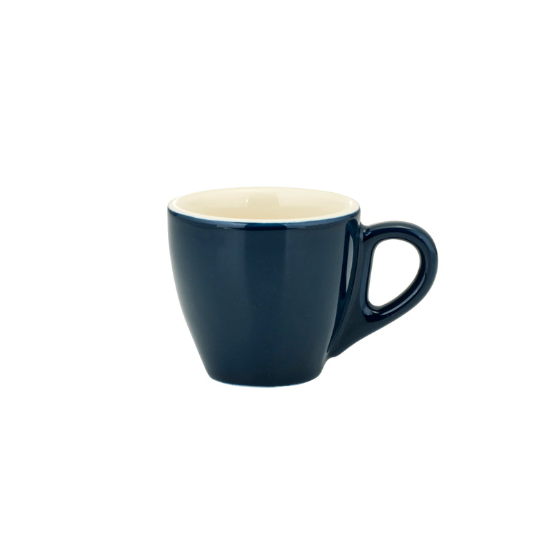Brew Denim Blue Cappucino 180ml Porcelain Coffee Cup | Tomkin Australia