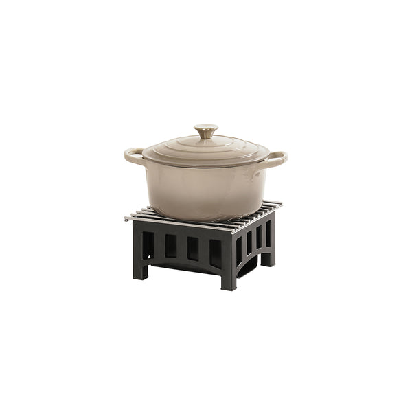 Cal-Mil Mission Stand with Grill 260x254x127mm | Tomkin Australia