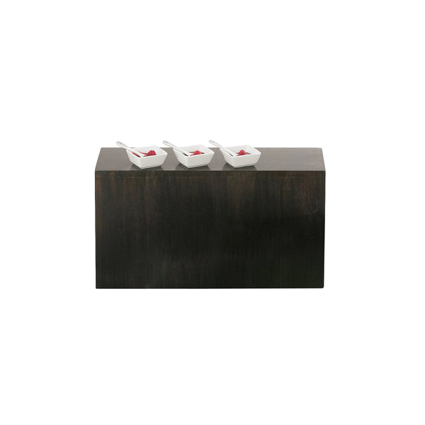 Cal-Mil Midnight Rectangular Riser 508x178x279mm | Tomkin Australia