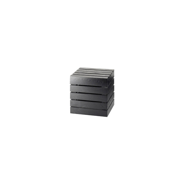 Cal-Mil Midnight Square Crate Riser 305x305x305mm | Tomkin Australia