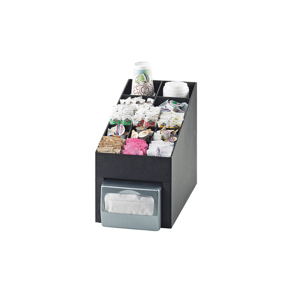 Cal-Mil Classic Condiment Stand with Napkin Slot 254x438x375mm | Tomkin ...