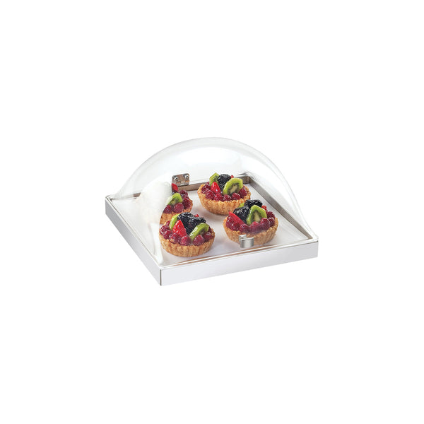 Cal-Mil Luxe Square Stainless Steel Cold Sampler 305x330x191mm | Tomkin ...
