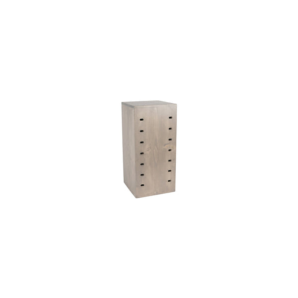 Cal-Mil Riser with Slot for Shelf 229x229x457mm | Tomkin Australia