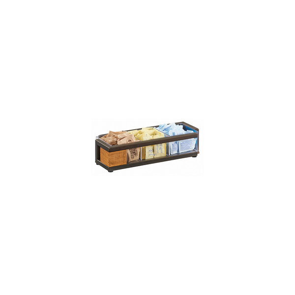 Cal-Mil Sierra 3 Section Condiment Holder 324x127x70mm | Tomkin Australia