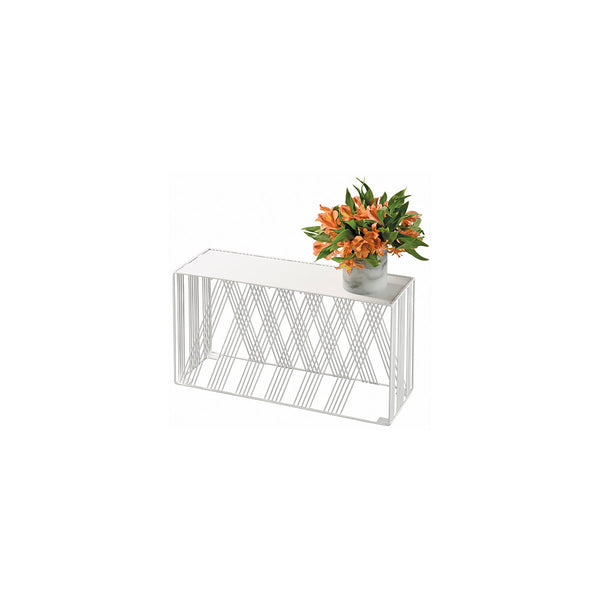 Cal-Mil Portland White Rectangular Risers 514x178x279mm | Tomkin Australia
