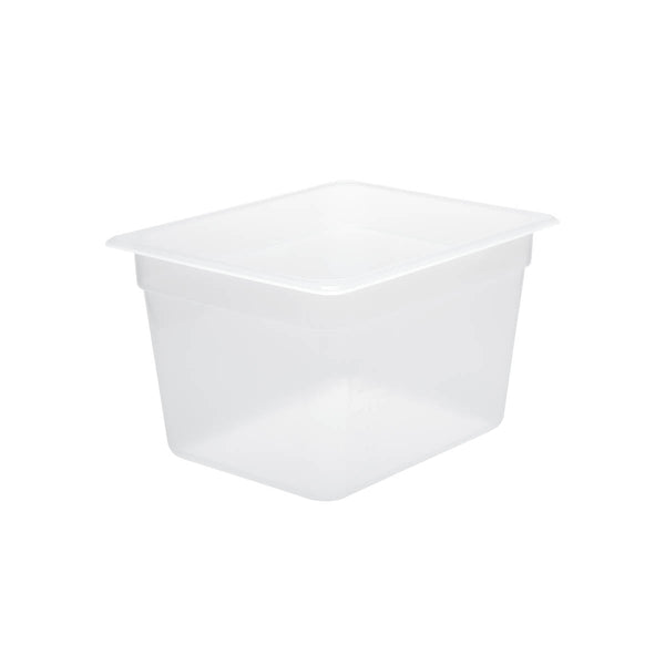 Chef Inox GN Storage Container Polypropylene Size 1/2 x 200mm Clear ...