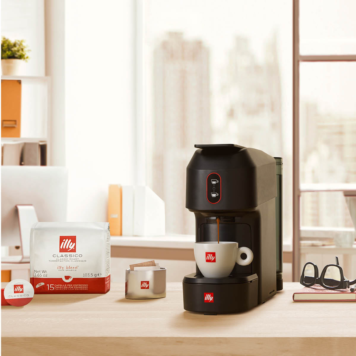 Illy Caffe Professional Smart10 Espresso Capsule Coffee Machine Black 0 ...