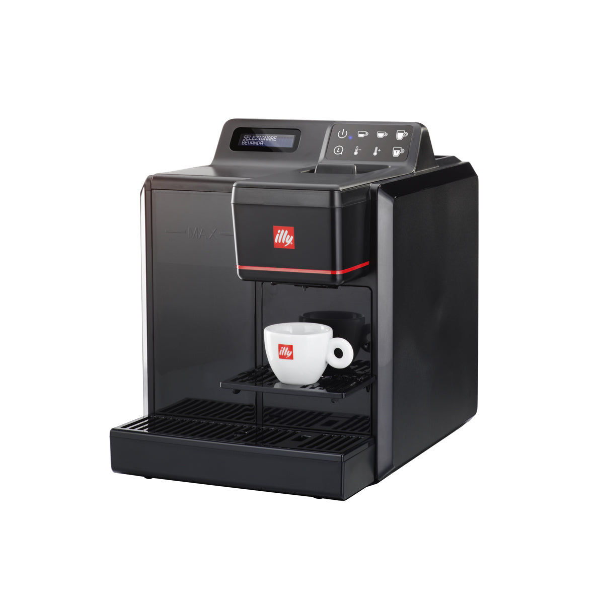 Illy Caffe Professional Smart50 Espresso Capsule Coffee Machine Black 2 ...