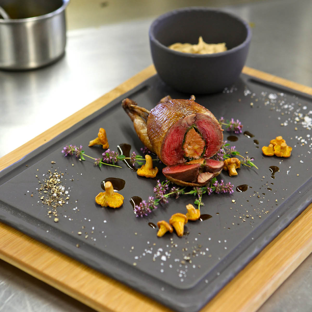 Revol Basalt Steak Plate 390x240mm | Tomkin Australia