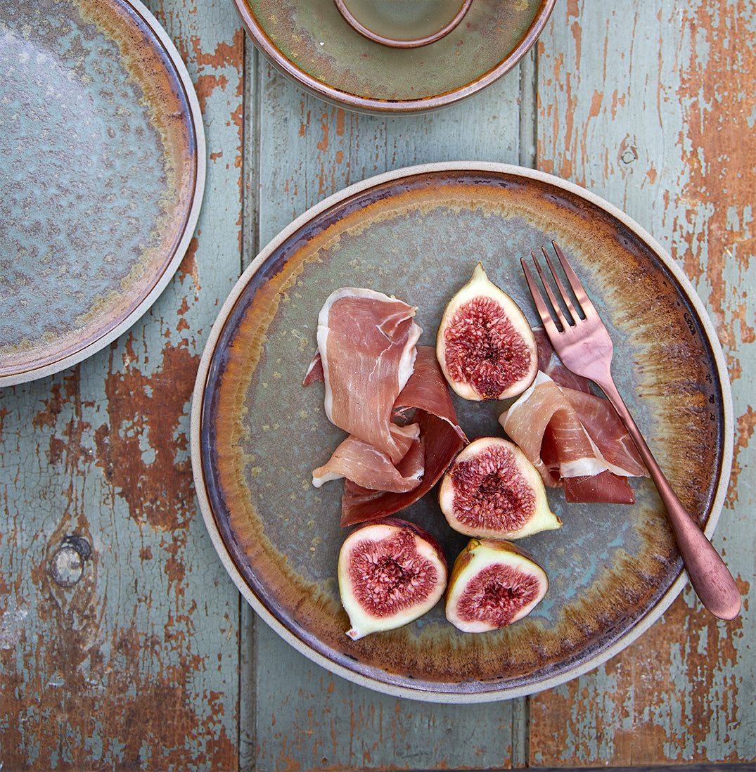 Tablekraft Soho Burnt Sienna Round Deep Coupe Plate 255mm | Tomkin ...