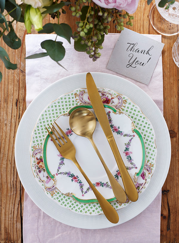 Tablekraft Soho Gold Table Knife | Tomkin Australia Hospitality Supplies