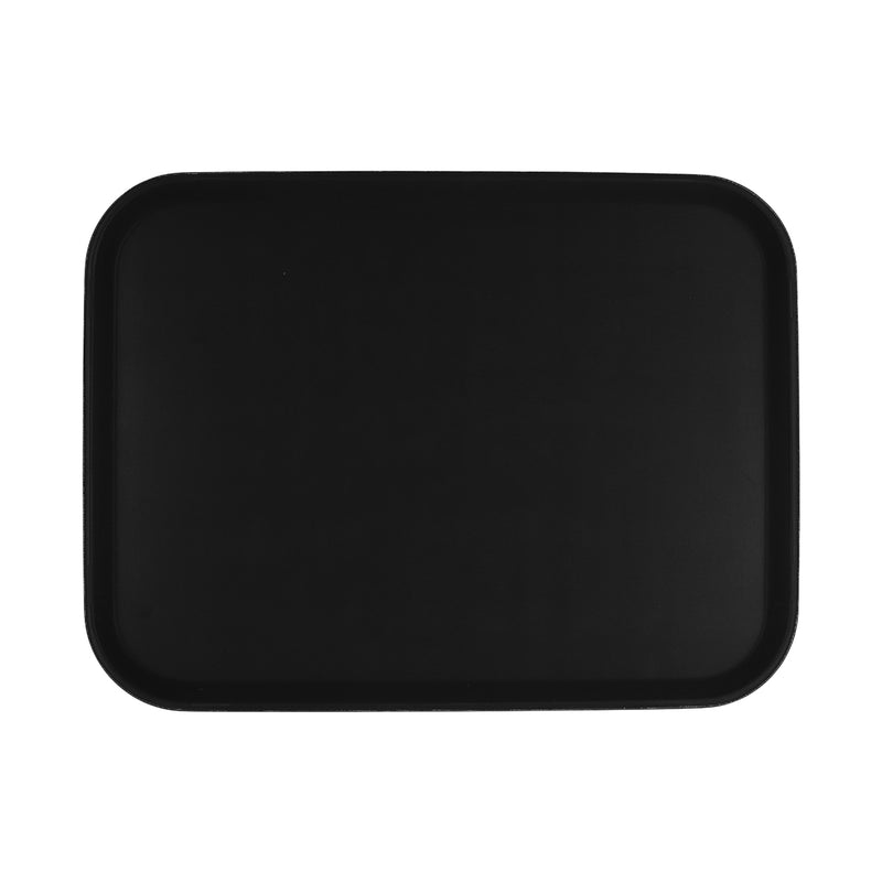 Chef Inox Non-Slip Rectangular Black Tray 405x550mm | Tomkin Australia ...