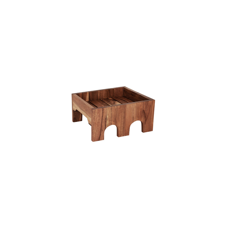 Chef Inox Serve Acacia 3-Tier Nesting Buffet Riser Set | Tomkin Australia