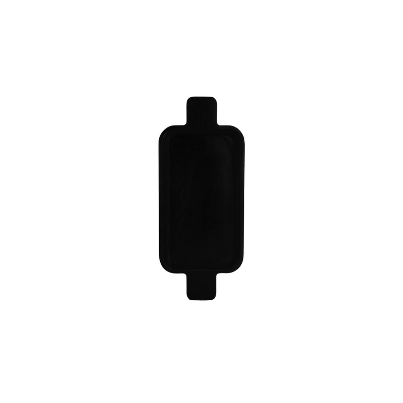 Chef Inox Serve Black Acacia Paddle Board with Two Handles 480x200x25mm ...