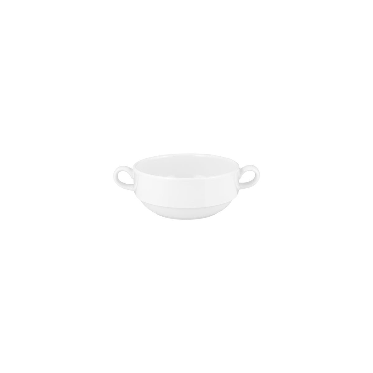 Bonna Diamond Consommé Bowl 2 Handles 122x57mm/350ml | Tomkin Australia