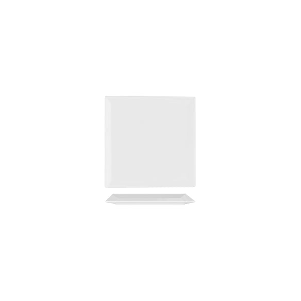 Superware White Square Flat Plate 185x185mm | Tomkin Australia ...