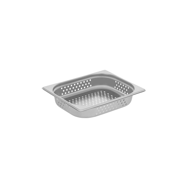 Chef Inox Anti-Jam Steam Pan Perforated 1/2 Size 65mm | Tomkin Australia Hospitality Supplies