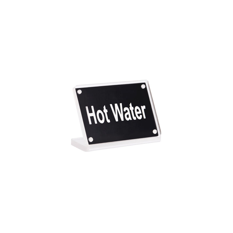 Chef Inox Buffet Sign Acrylic with Magnet Plate - Hot Water | Tomkin ...