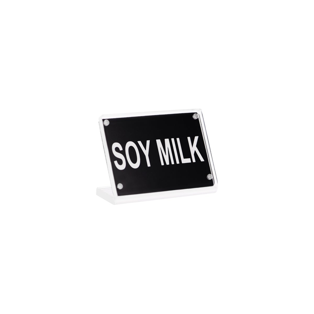 Chef Inox Buffet Sign Acrylic with Magnet Plate - Soy Milk | Tomkin ...
