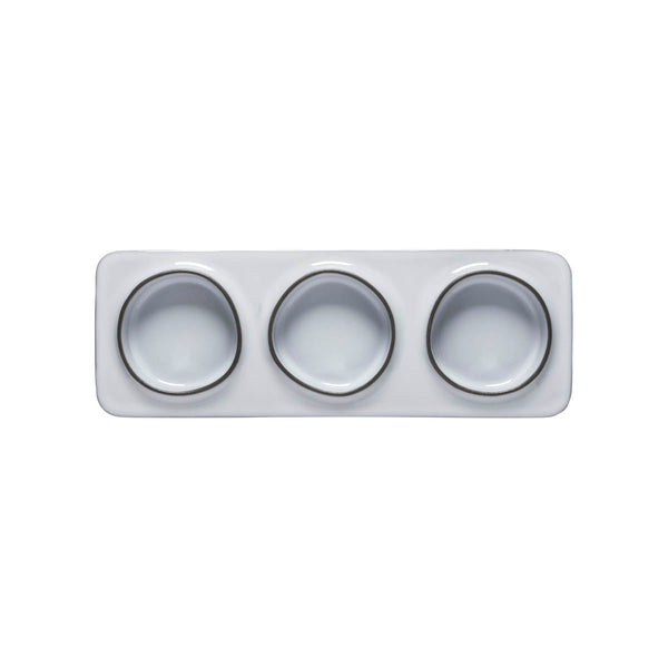 Costa Nova Ambar Salt of the Sea Rectangular 3 Section Tray 280x99mm ...
