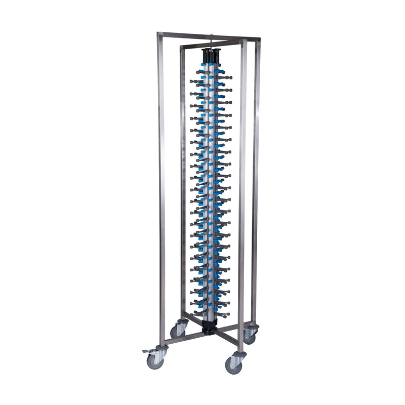 Jiwins Mobile Plate Rack to Hold 84 Plates | Tomkin Australia