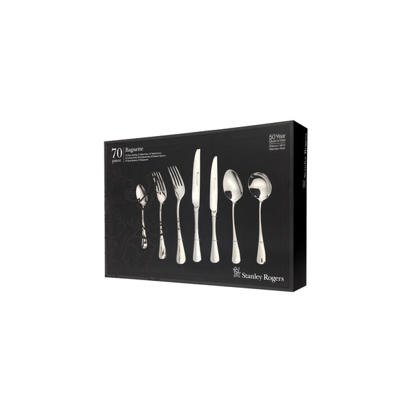 Stanley Rogers Baguette 70pc Cutlery Set | Tomkin Australia