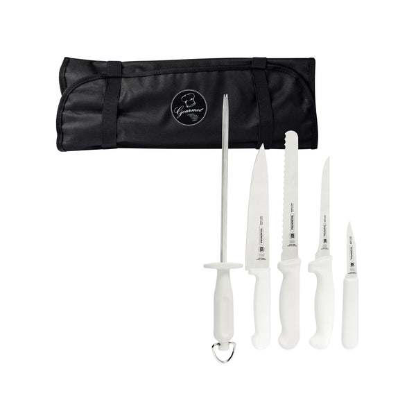 Tramontina Professional Master Chefs Pouch Kit 6pc Set Black | Tomkin ...