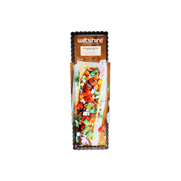 Wiltshire Rectangle Tart Pan 350x100mm | Tomkin Australia